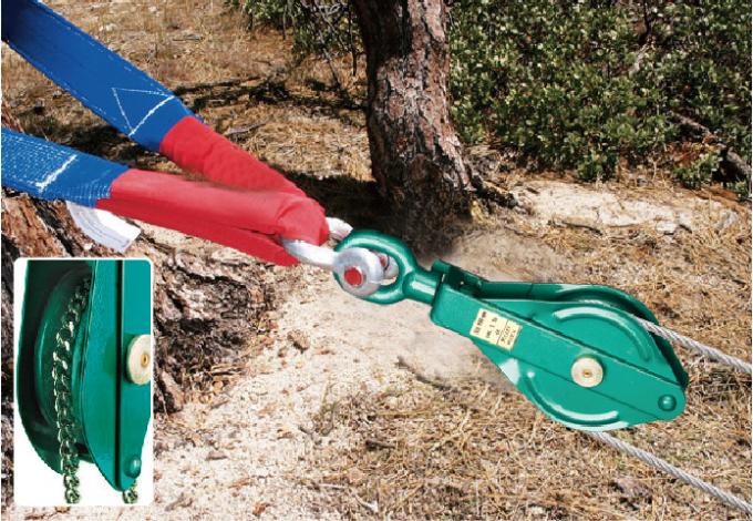 Hook Type Single Lashing Snatch Sheave Block Pulley / Pulley Block And ...