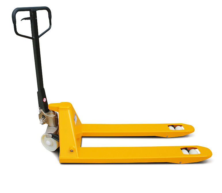 Powered Pallet Jack 2500kg Hand Pallet Truck With Fingertip Lever Control