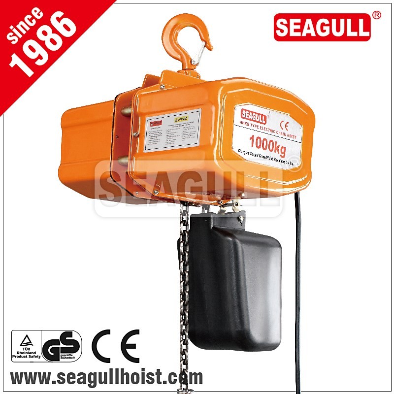 1 ton / 1 tonne / 1t electric chain hoist , electric mni crane 12 v
