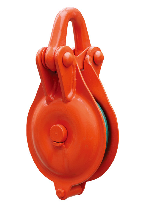 Side Opening Sheave Block Pulley 5T / Forged Wire Rope Snatch Block ...