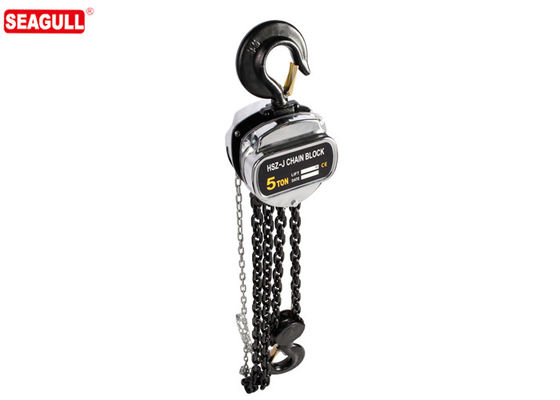 Mini Alloy Steel Manual Chain Block , 100kg Long Lift Chain Hoist