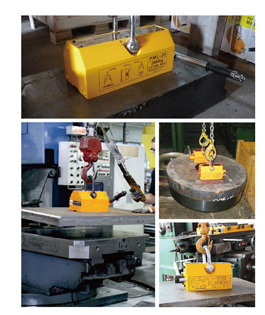 Safety Permanent Magnetic Lifter Used In Mould Process Lifting Strength ...
