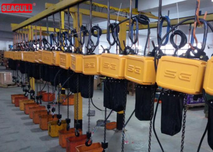 SG Type Electric Mini Chain Hoist With Capacity 500kg , Lifting Speed ...